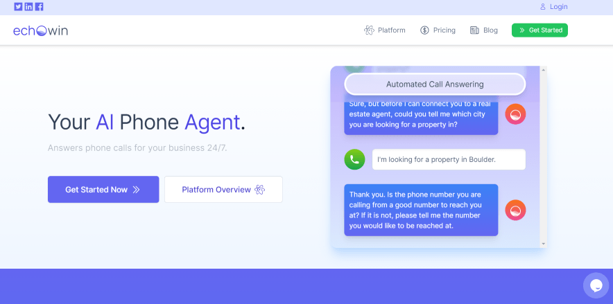 Echowin | AI-Powered Call Management